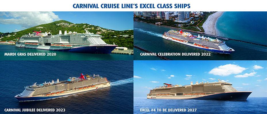 Carnival Corporation Orders Fourth Excel-Class Ship for Carnival Cruise ...